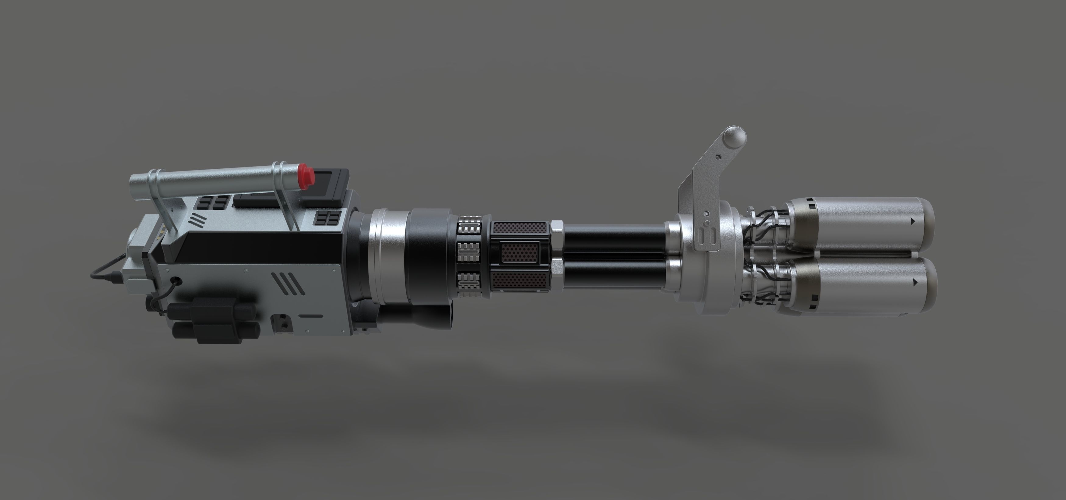 Light cannon from the movie Pixels 2015 3D model | CGTrader
