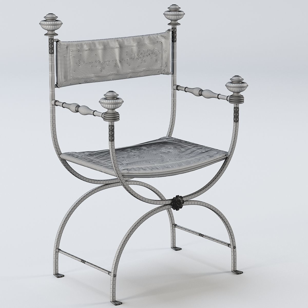 19 century chair 3D model | CGTrader