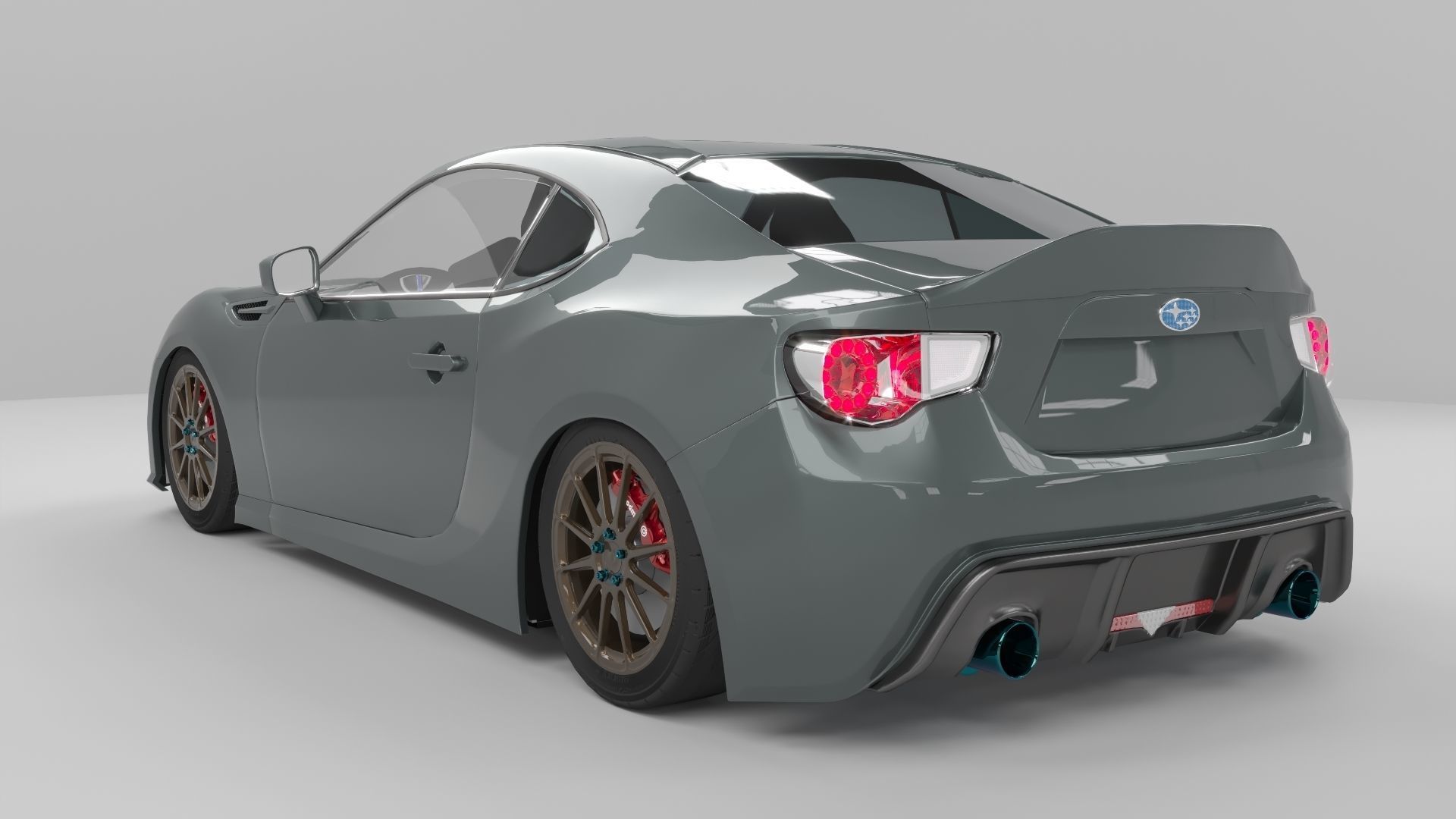 Subaru BRZ 3D model | CGTrader
