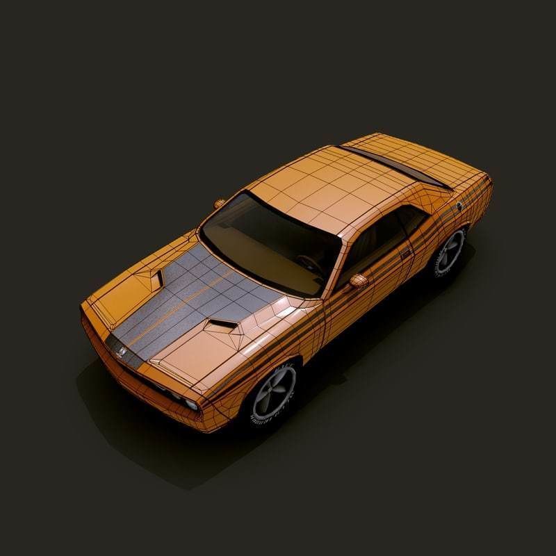 3D model Low Poly Car Model VR / AR / low-poly rigged | CGTrader