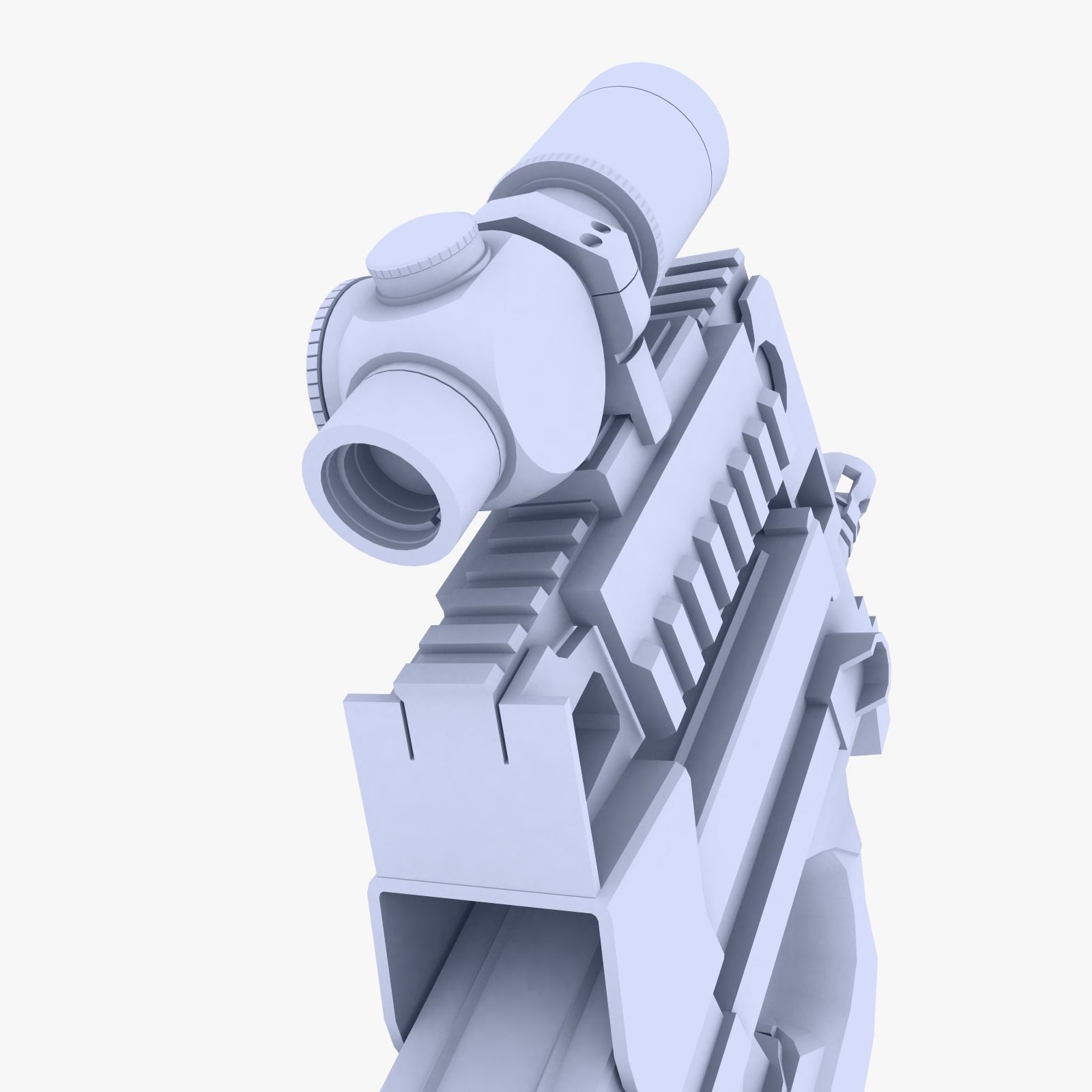 3D model FN P90 ACOG VR / AR / low-poly | CGTrader