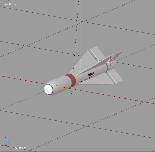 AGM-65 missile 3D model | CGTrader