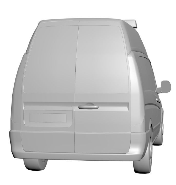 Small ambulance car 3D model | CGTrader