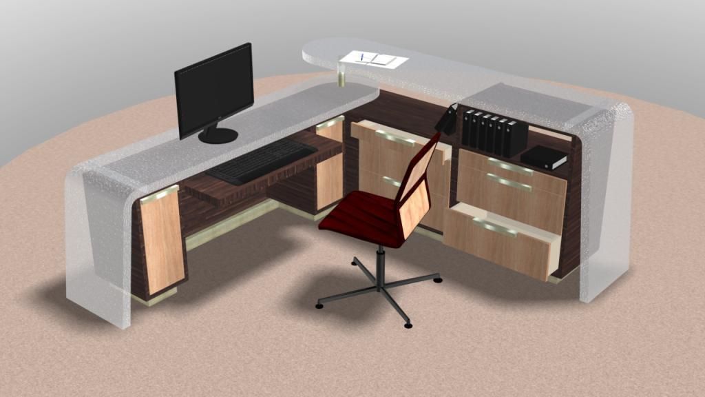 Workstation 3D model animated | CGTrader