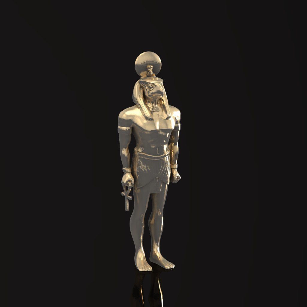 Egyptian god 014 3D model 3D printable | CGTrader
