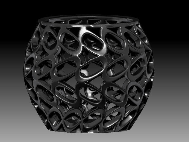 parametric vase 3D model 3D printable | CGTrader