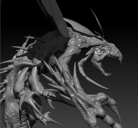 Flying beetle High Poly zbrush model original 3D model | CGTrader