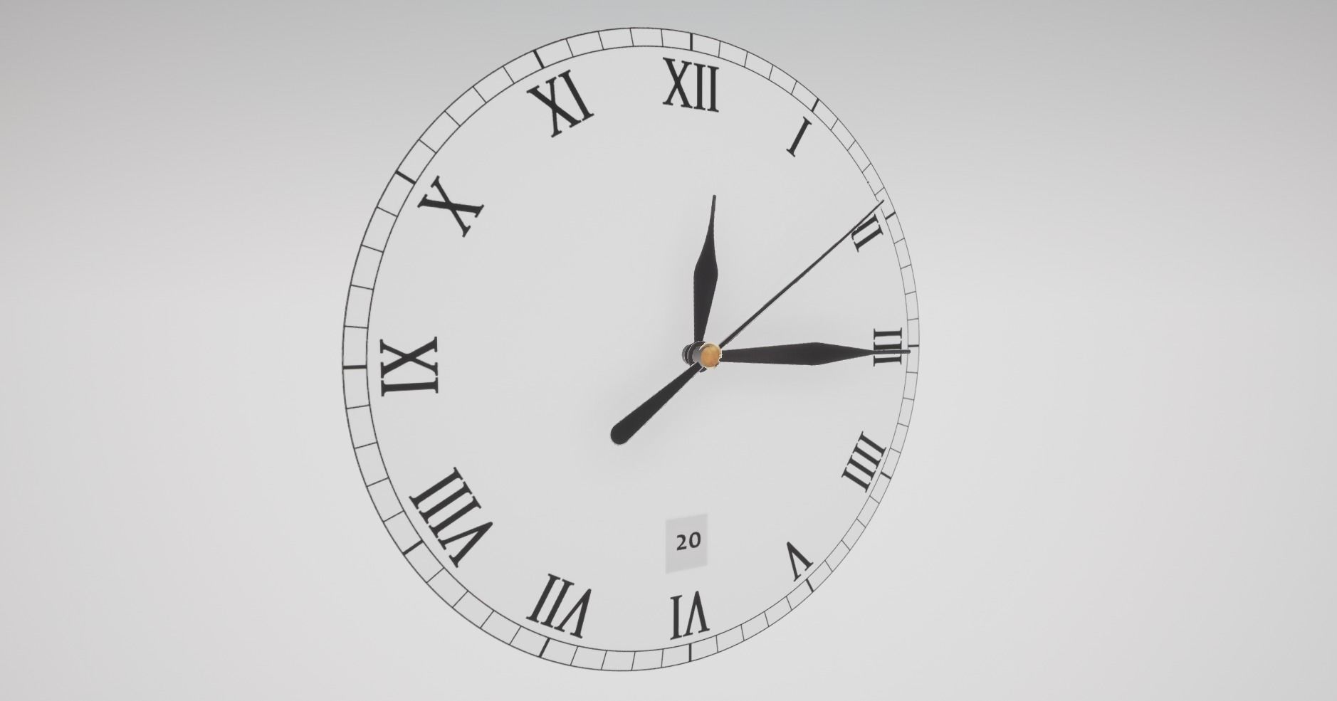 3D model Universal Analogue Clock - Blueprint for Unreal Engine 4 VR ...