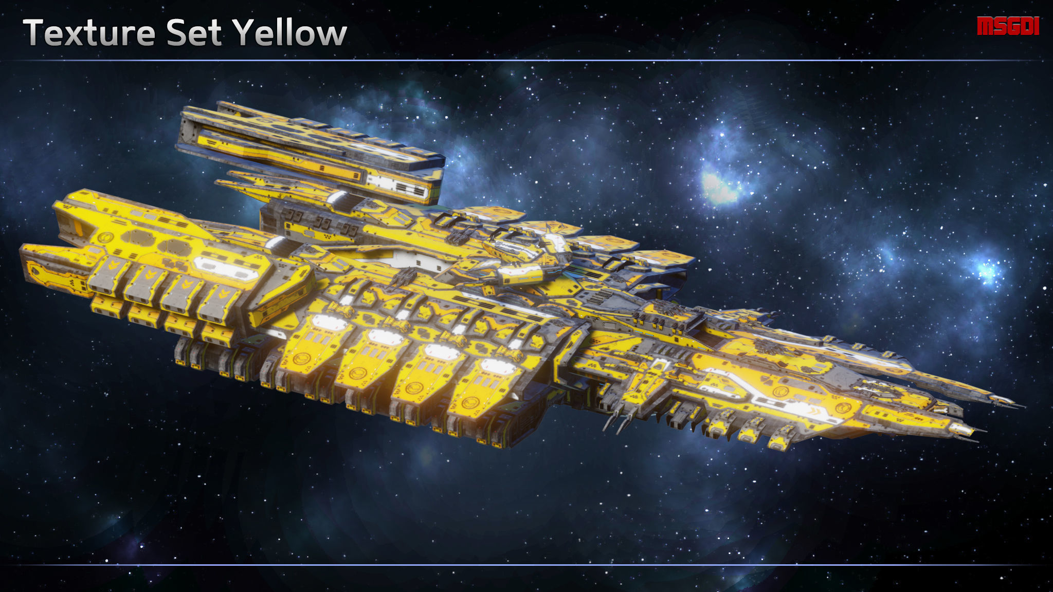 3D model Spaceship Dreadnought Imperator VR / AR / low-poly | CGTrader