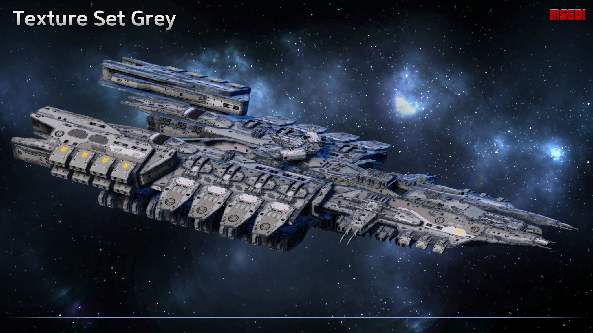 3D model Spaceship Dreadnought Imperator VR / AR / low-poly | CGTrader