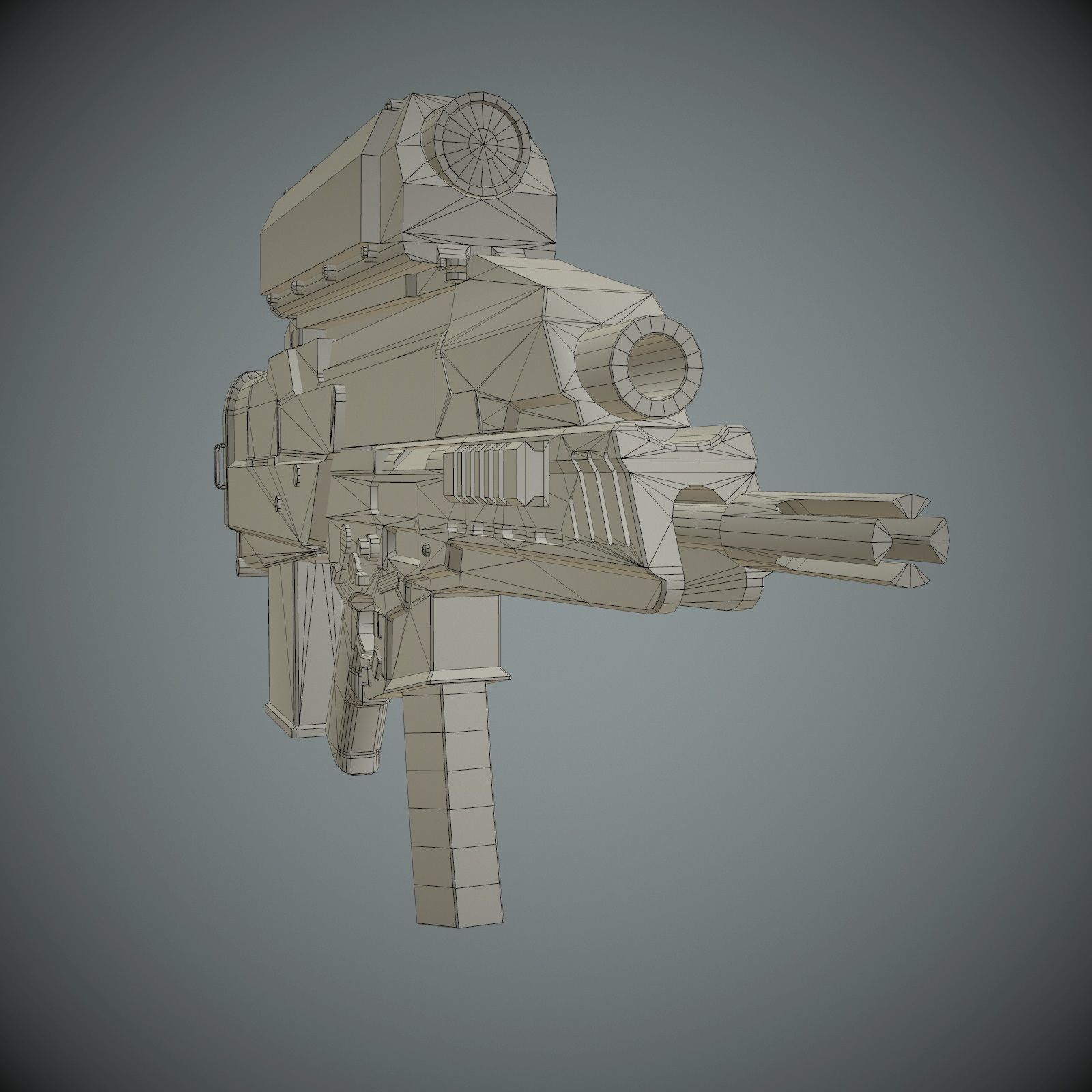 3D model XM29 OICW VR / AR / low-poly | CGTrader