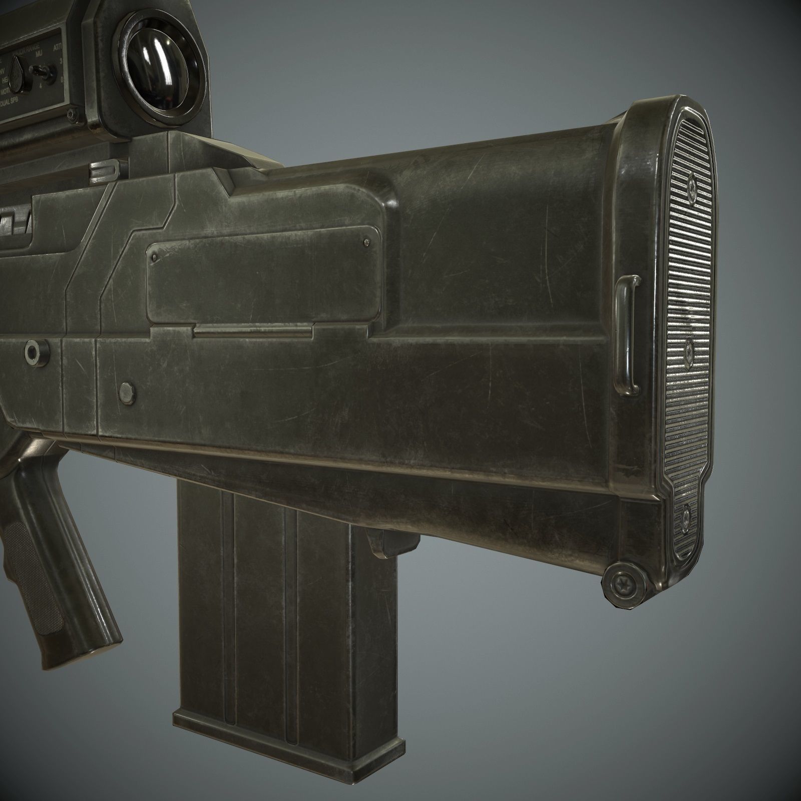 3D model XM29 OICW VR / AR / low-poly | CGTrader