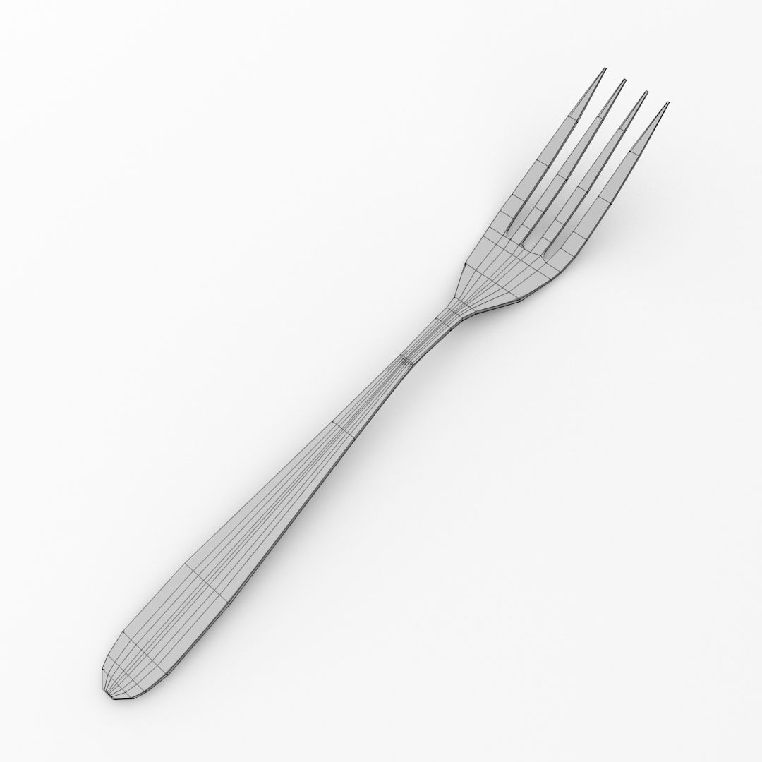 Forks 3D model | CGTrader