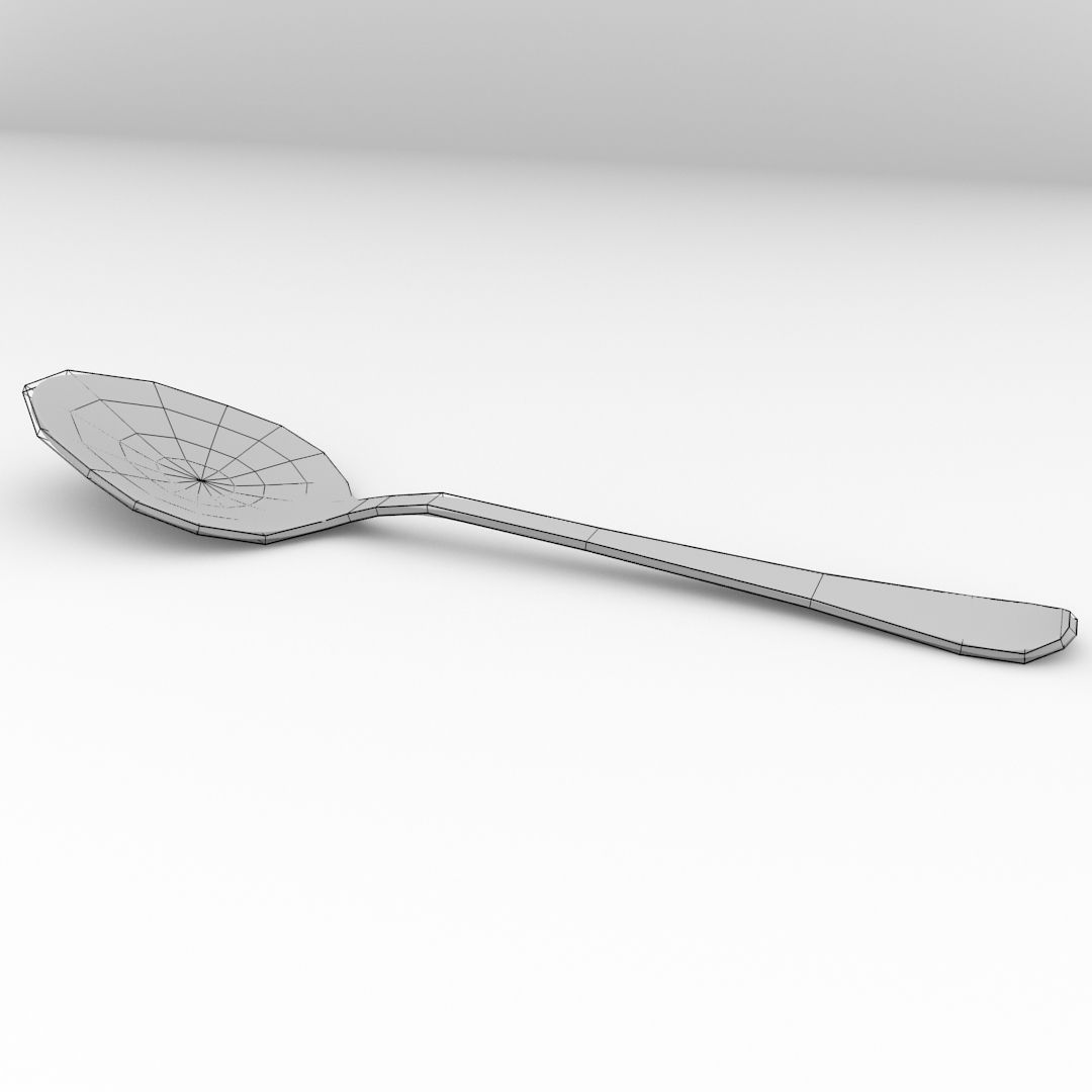 Spoon 3D model | CGTrader