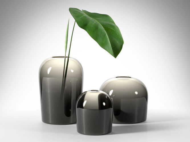 Troll Vases with Leaf 3D model | CGTrader