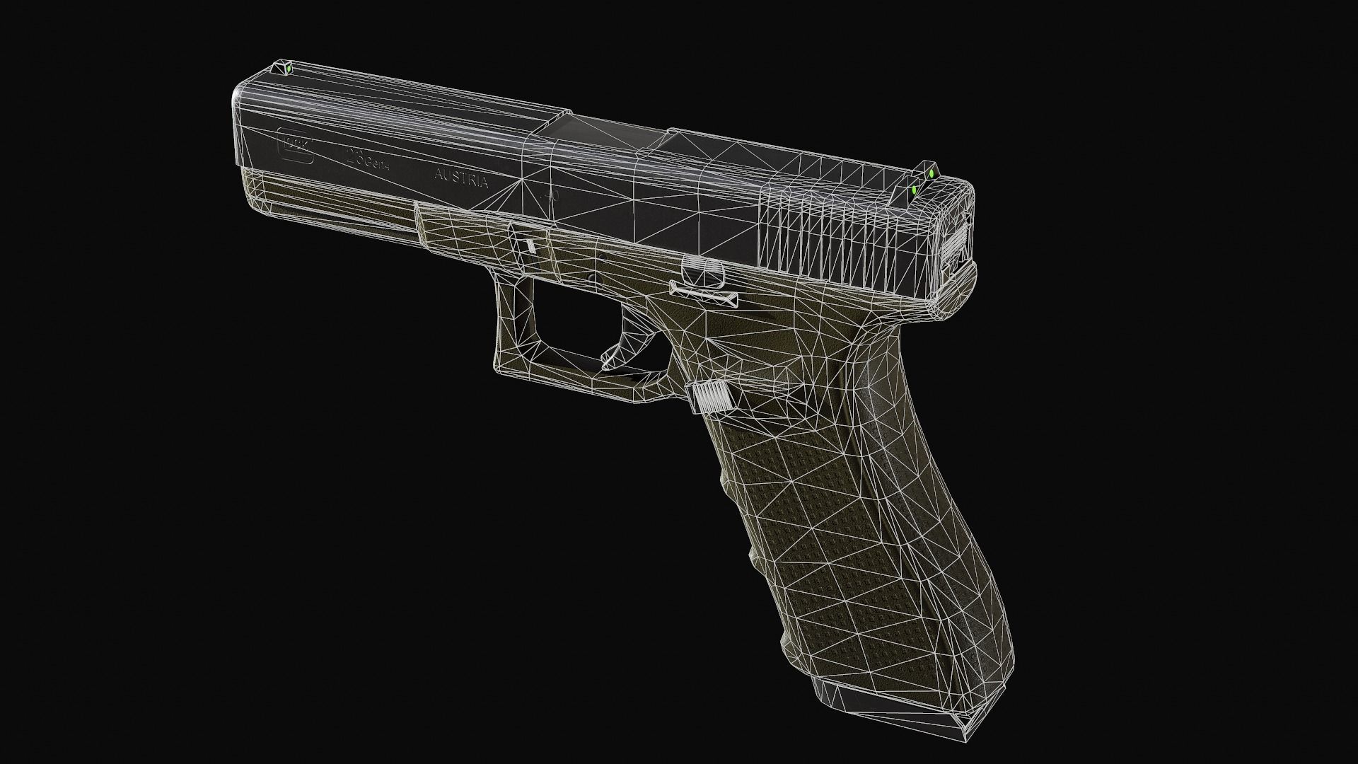 3D model Glock 17 VR / AR / low-poly | CGTrader