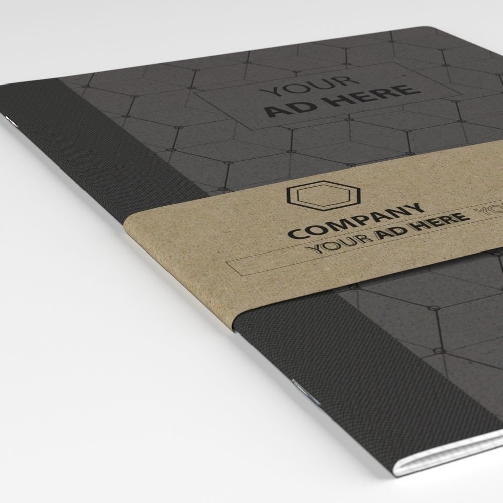 notebook your ad here 3D model | CGTrader
