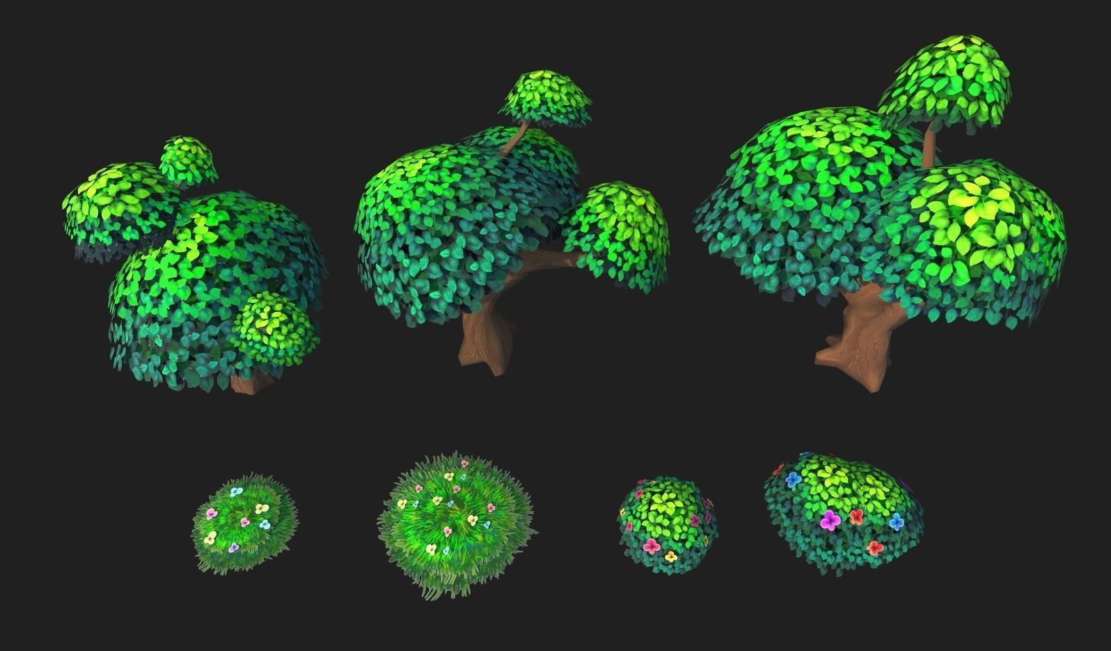 3D model Tree Low poly VR / AR / low-poly | CGTrader