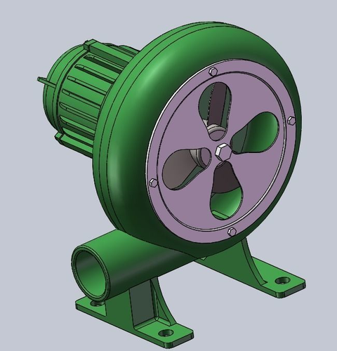 Blower 3D model | CGTrader