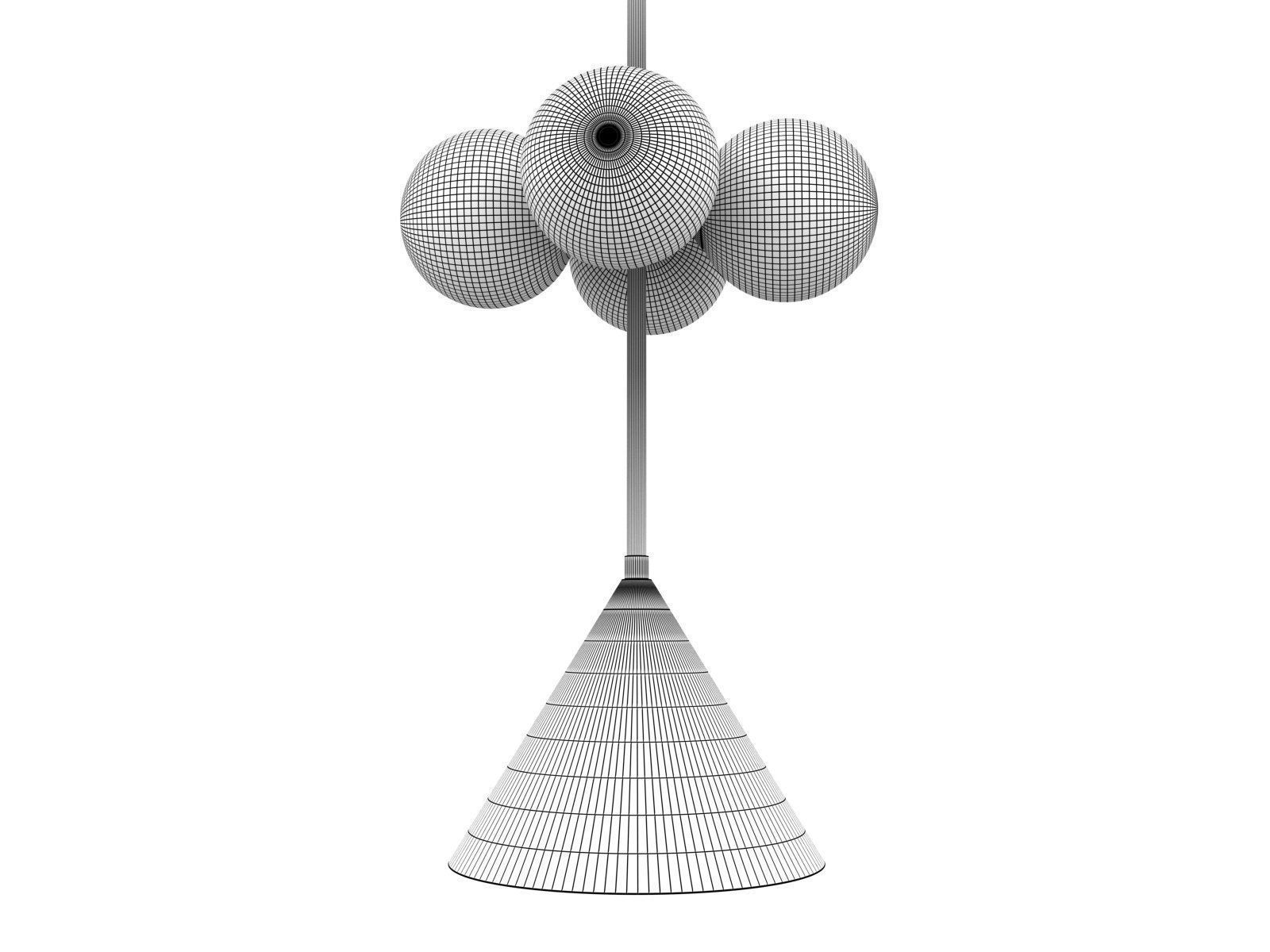 Axis Pendant Lamp 3D model | CGTrader