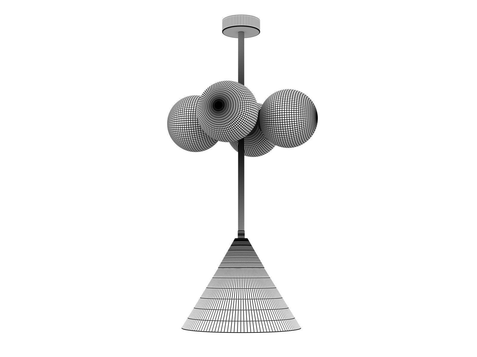 Axis Pendant Lamp 3D model | CGTrader