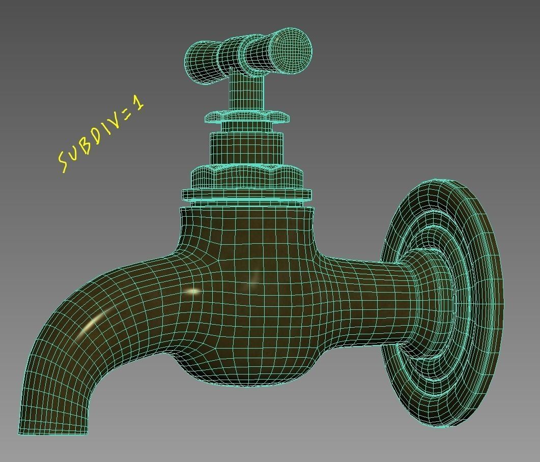 Classic Tap 3D model | CGTrader