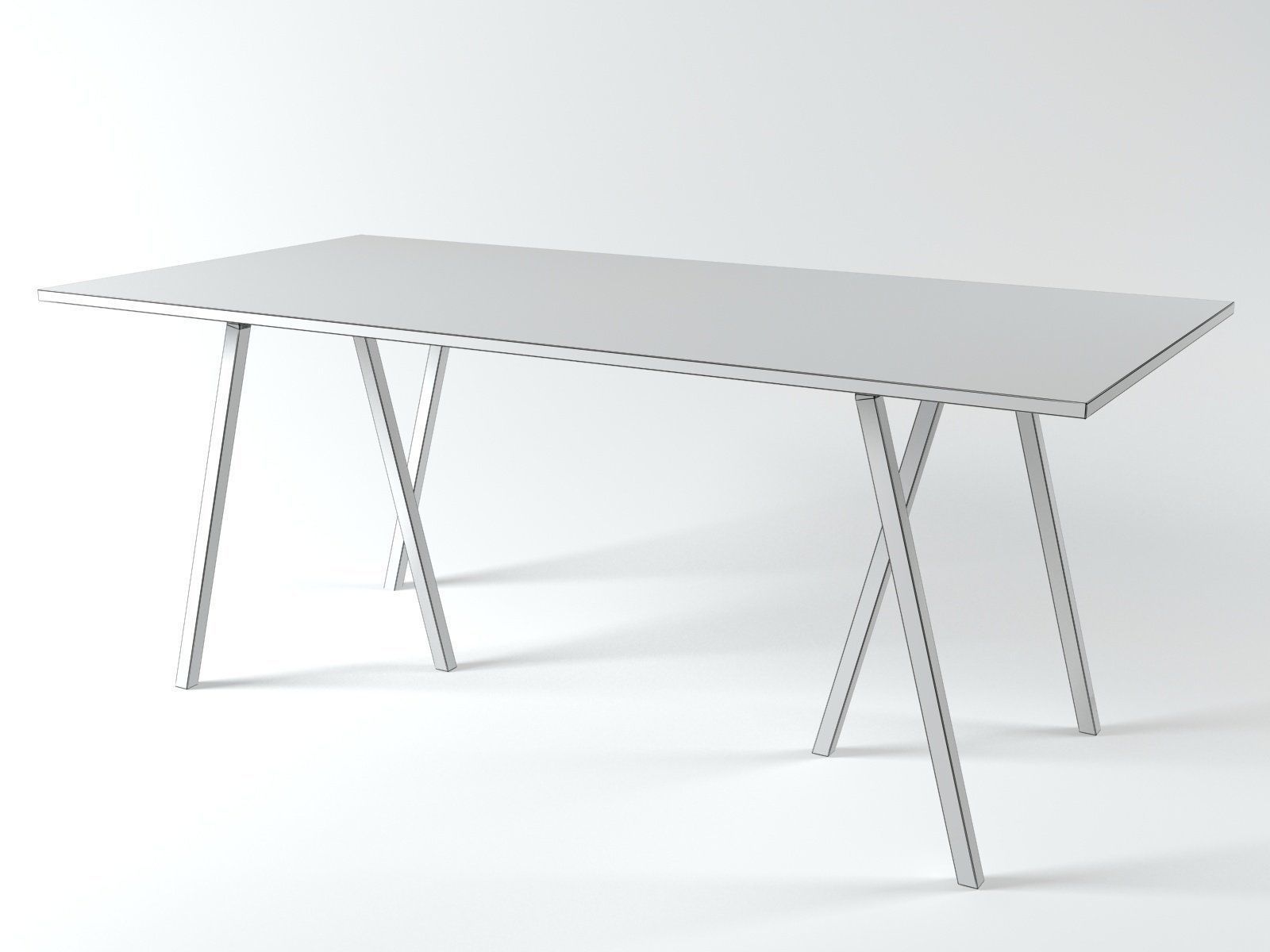 Loop Stand Table 3D model | CGTrader