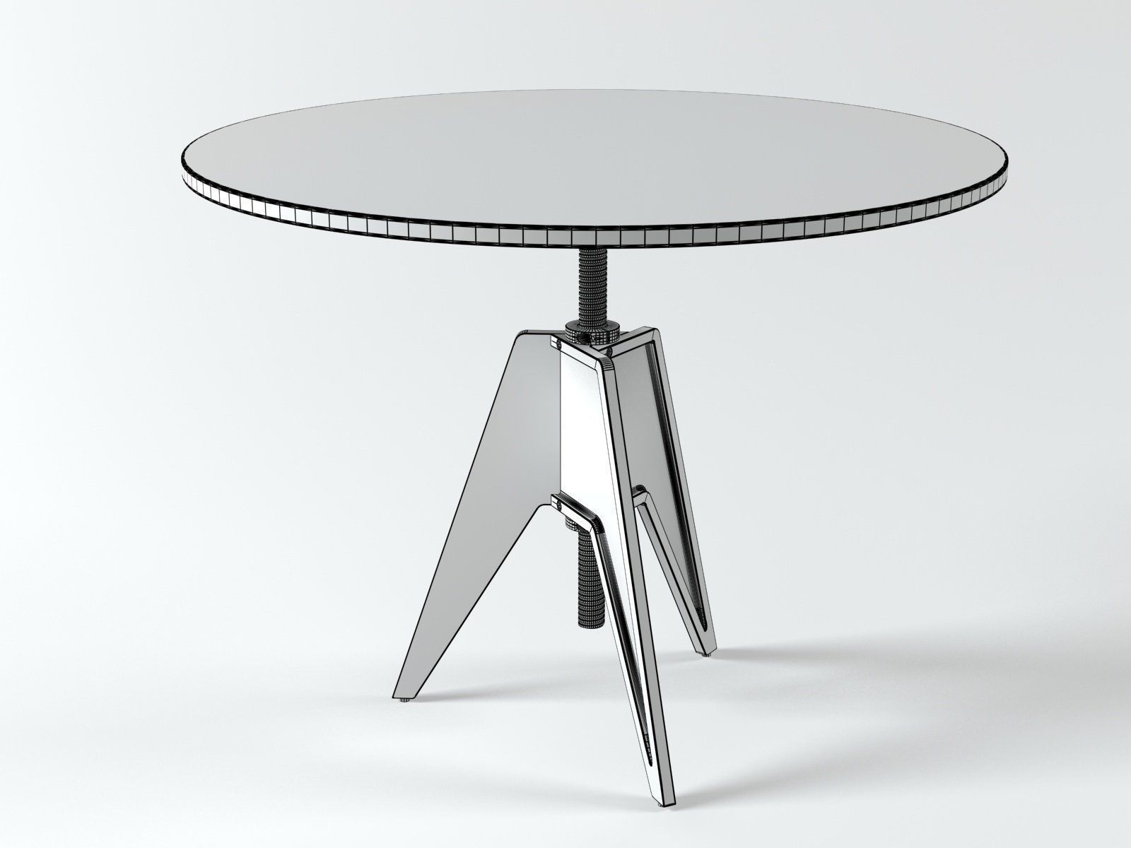 Screw Table 3D model | CGTrader