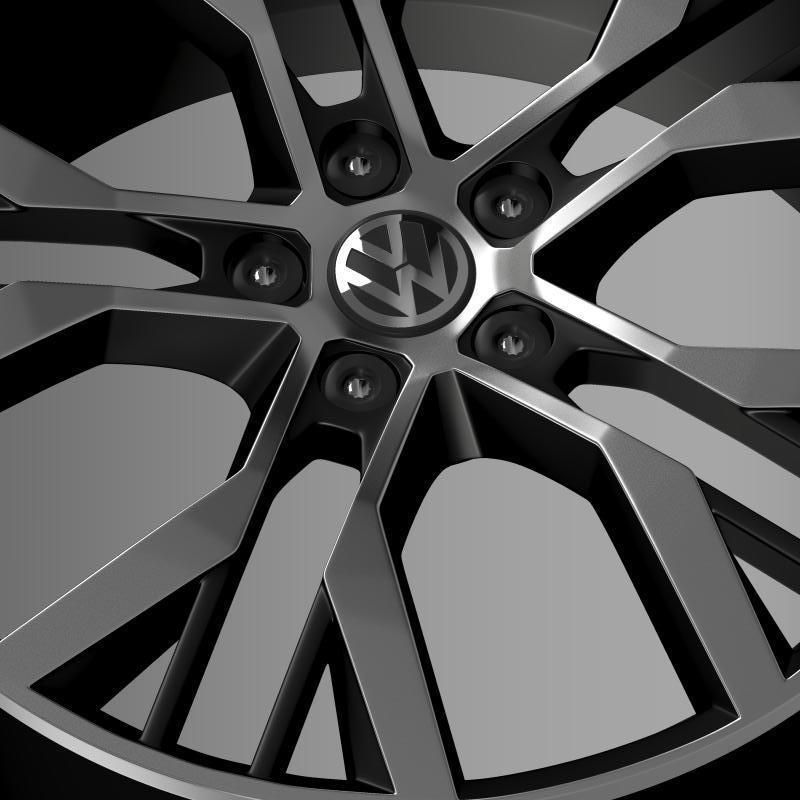 Volkswagen Golf GTI rim 3D model | CGTrader