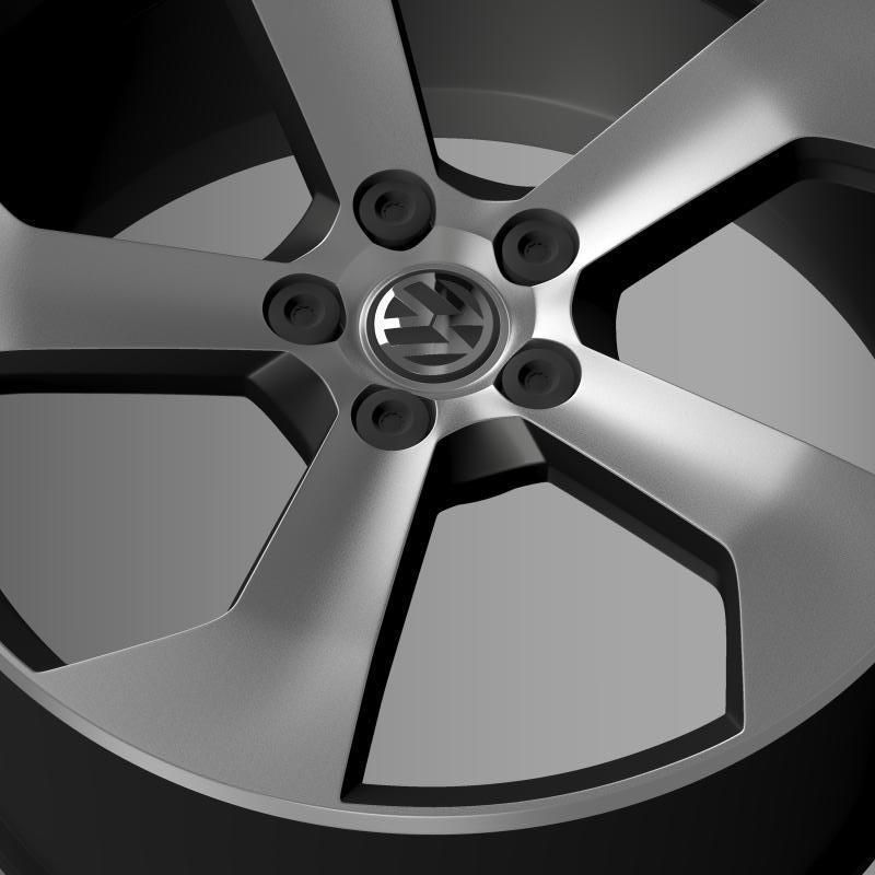 Volkswagen Golf GTI rim 2 3D model | CGTrader