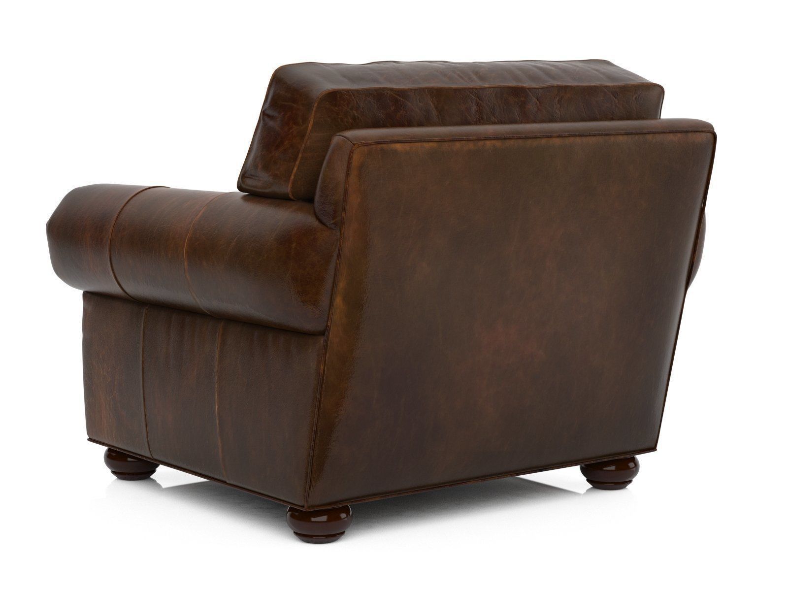 Lancaster Leather Chair 3D model | CGTrader