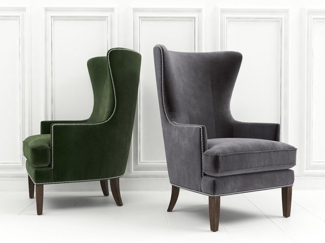 Whitney Accent Chair 3D model | CGTrader