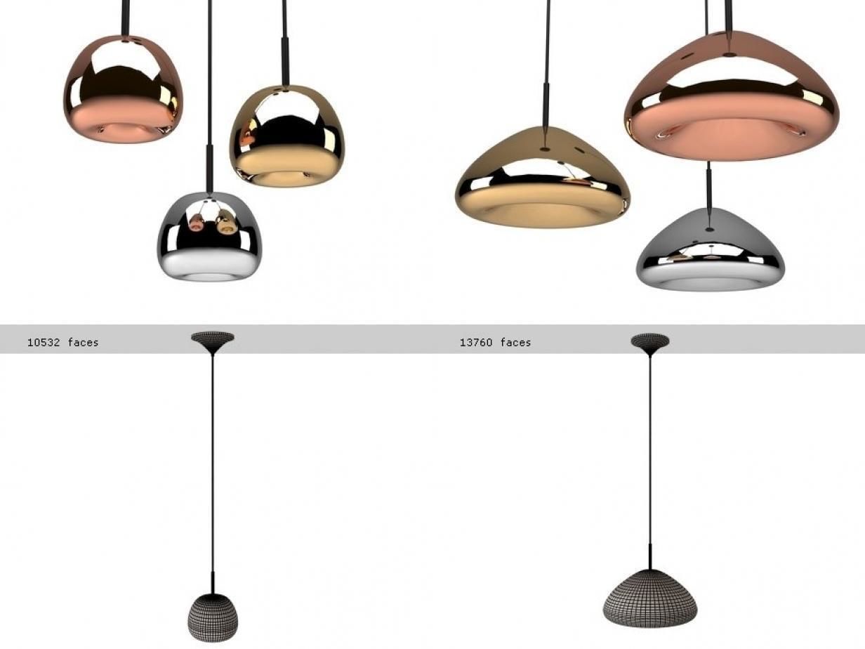 Void Pendant Light 3D model | CGTrader