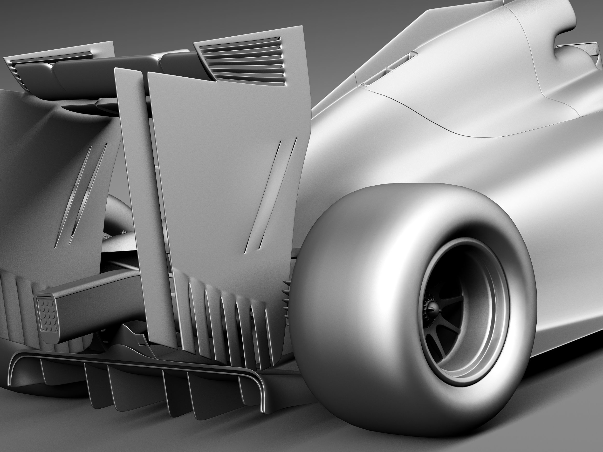 Formula 1 Ferrari 2014 3D model | CGTrader