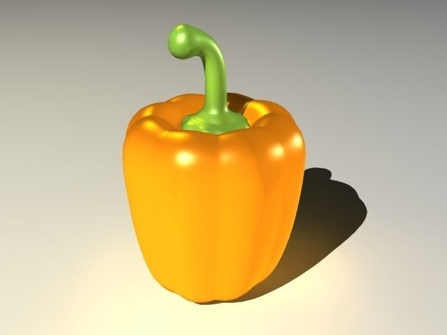 3D model Capsicum VR / AR / low-poly | CGTrader