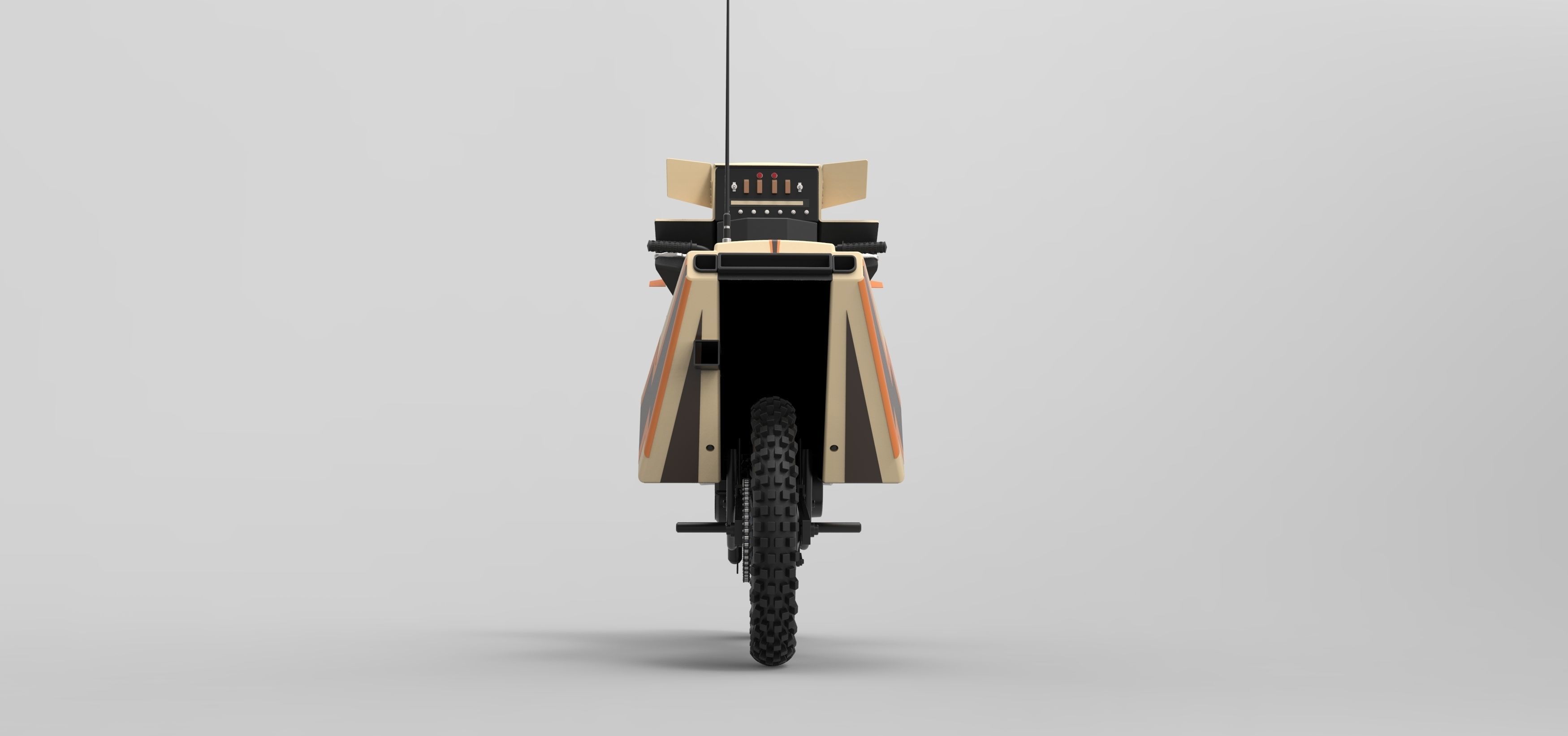 Bike from movie Megaforce 1982 3D model | CGTrader