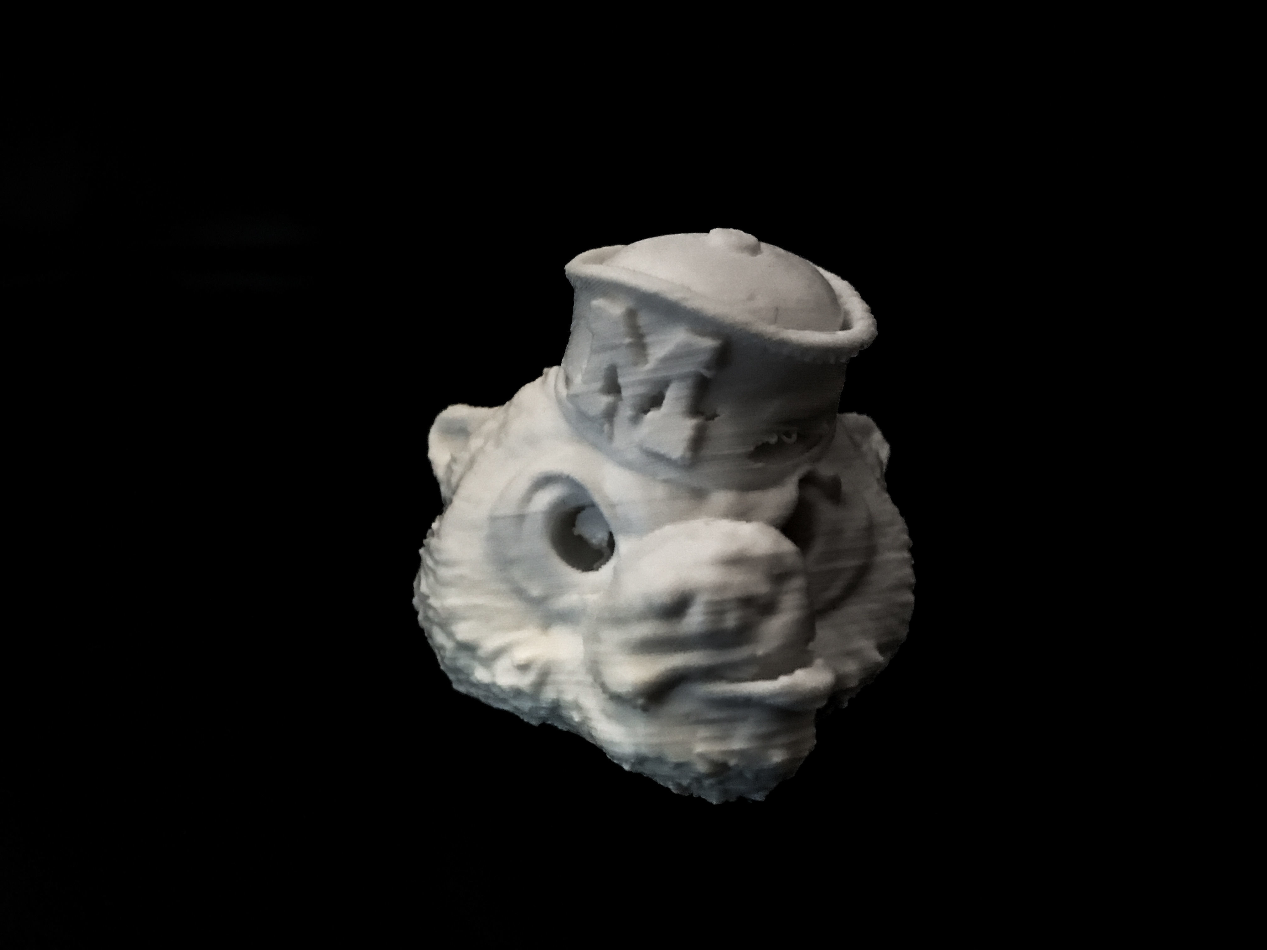 Vintage Michigan Wolverines 3D Mascot free 3D model 3D printable | CGTrader