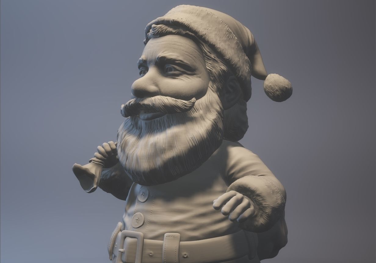 SANTA CLAUS 3D model 3D printable | CGTrader
