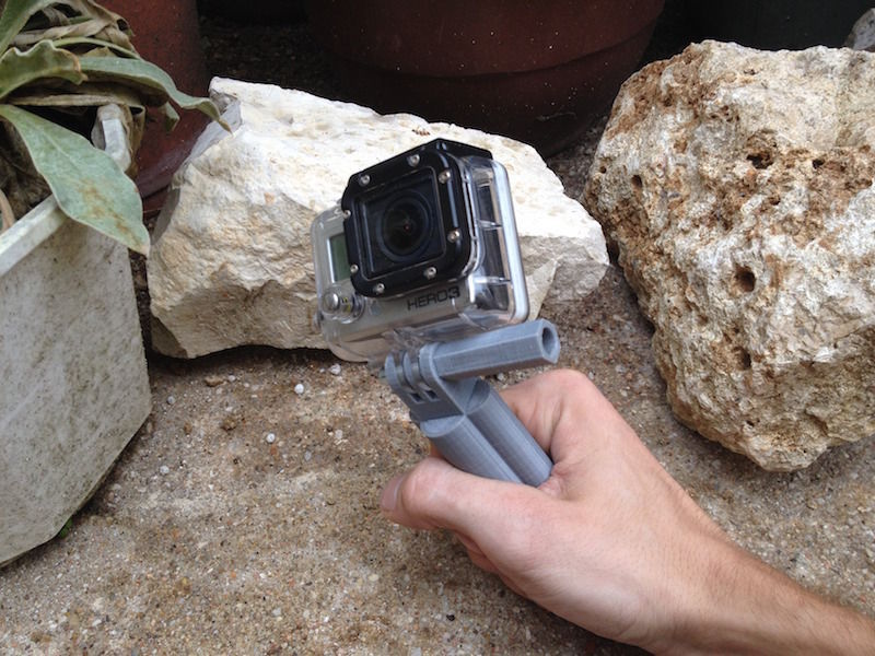 Gopro Handle V2 free 3D model 3D printable | CGTrader