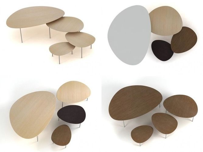 Eclipse tables 3D model | CGTrader