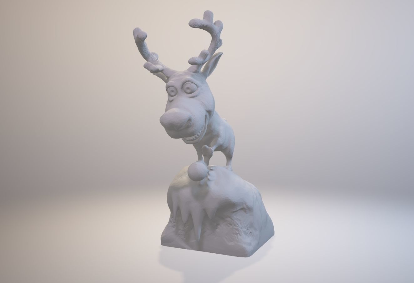 Rudolph 3D model 3D printable | CGTrader