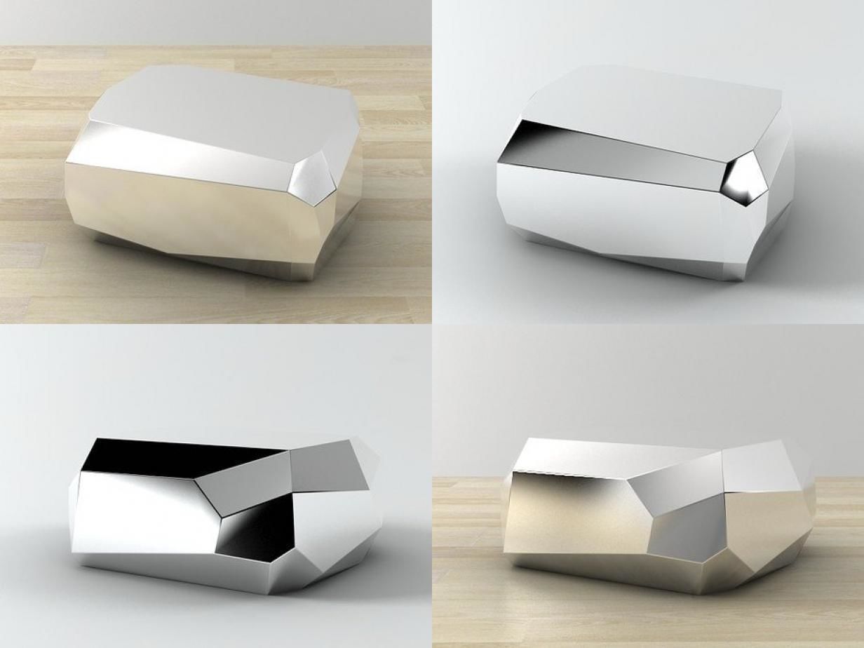 Rock tables 3D model | CGTrader