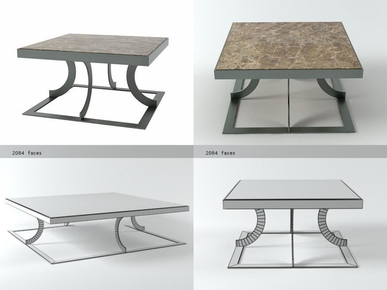 Paul tables 3D model | CGTrader
