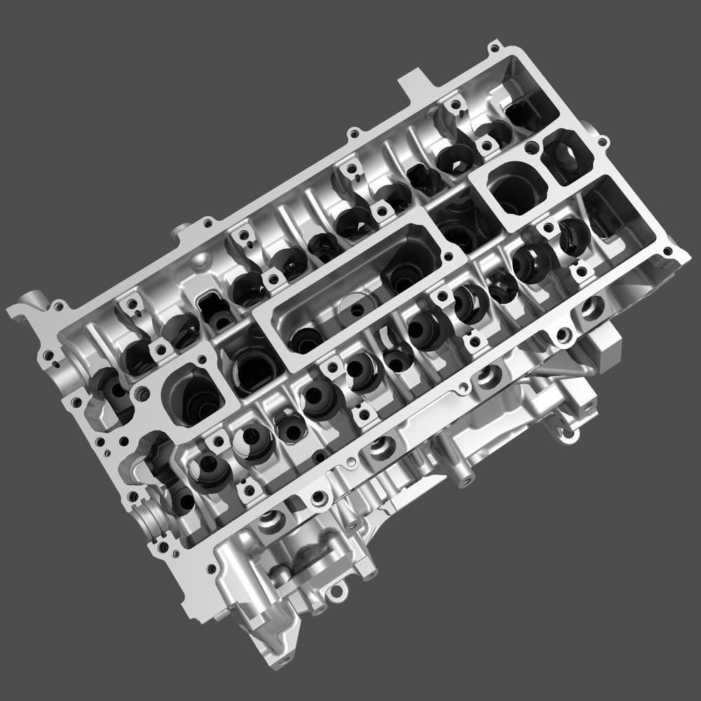 4 Cylinder Engine Block 02 3D model | CGTrader