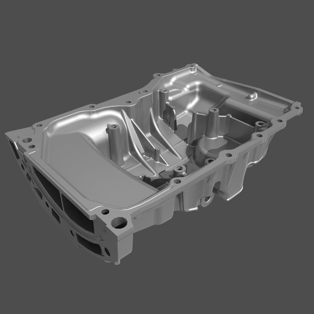 4 Cylinder Engine Block 02 3D model | CGTrader