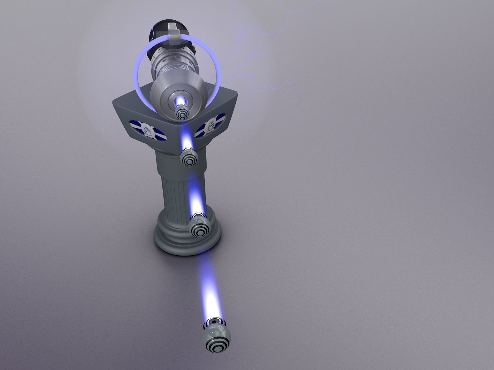 Space Gun 3D model | CGTrader