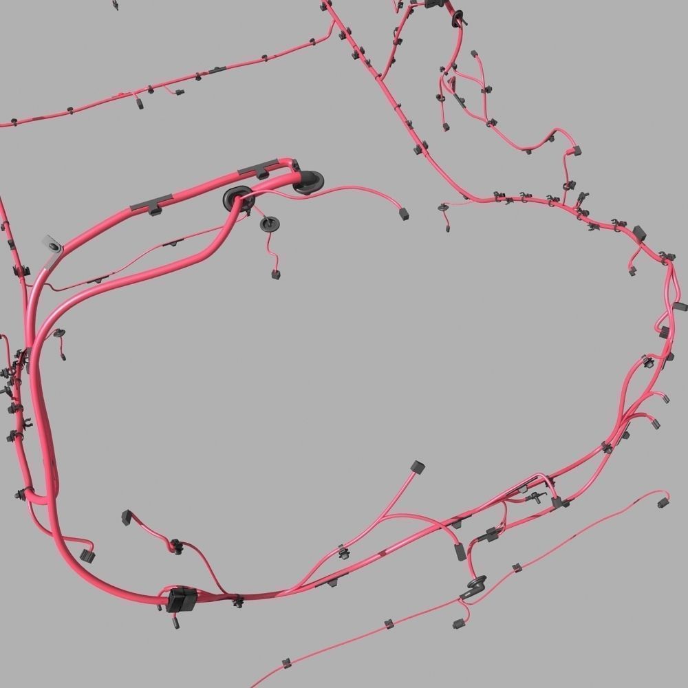 Automotive Electronic System 3D model | CGTrader