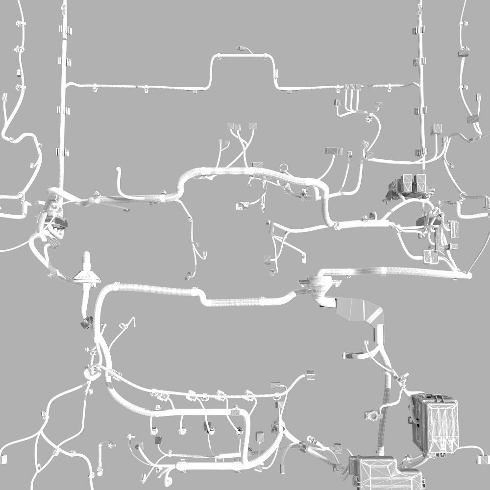 Automotive Electronic System 3D model | CGTrader