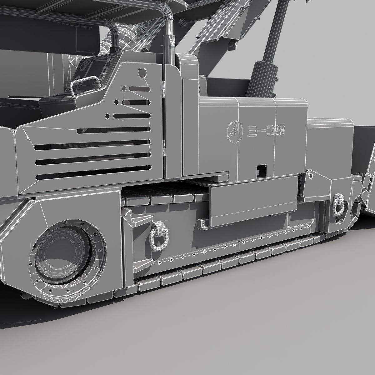 Roadheader 3D model | CGTrader