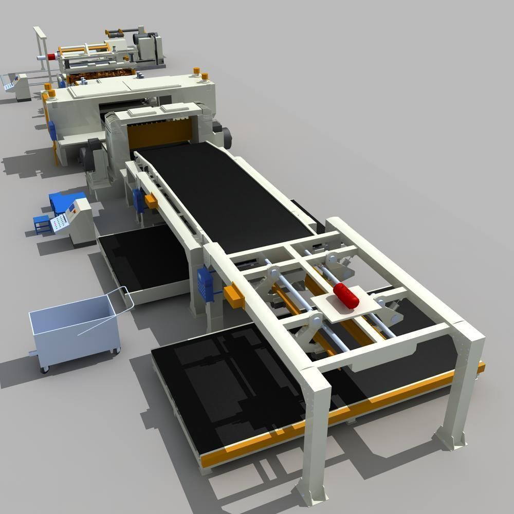 Cutting line Equipment 3D model | CGTrader